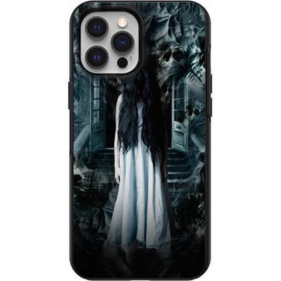Girls Haunted Halloween Design Case for Iphone 14 14 Pro 14pro - Etsy