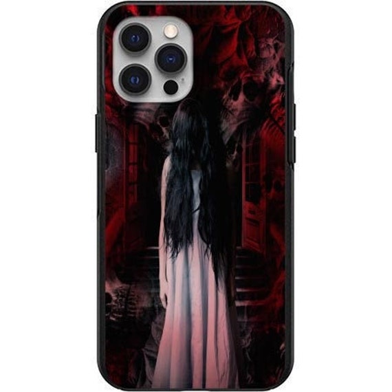 Halloween Creepy Girl Design for Apple Iphone & Samsung Phone - Etsy
