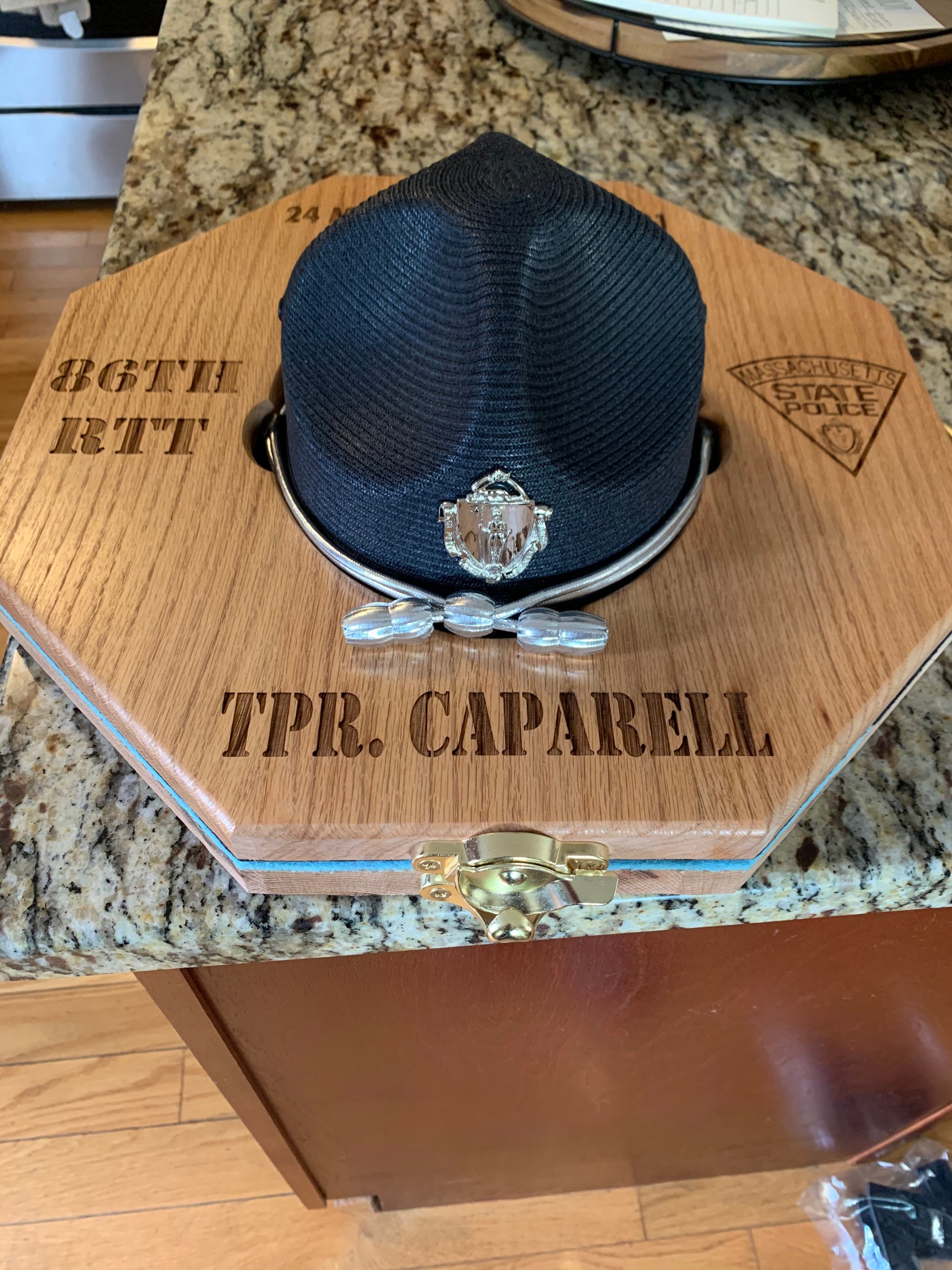 Law Enforcement Campaign Hat Holder