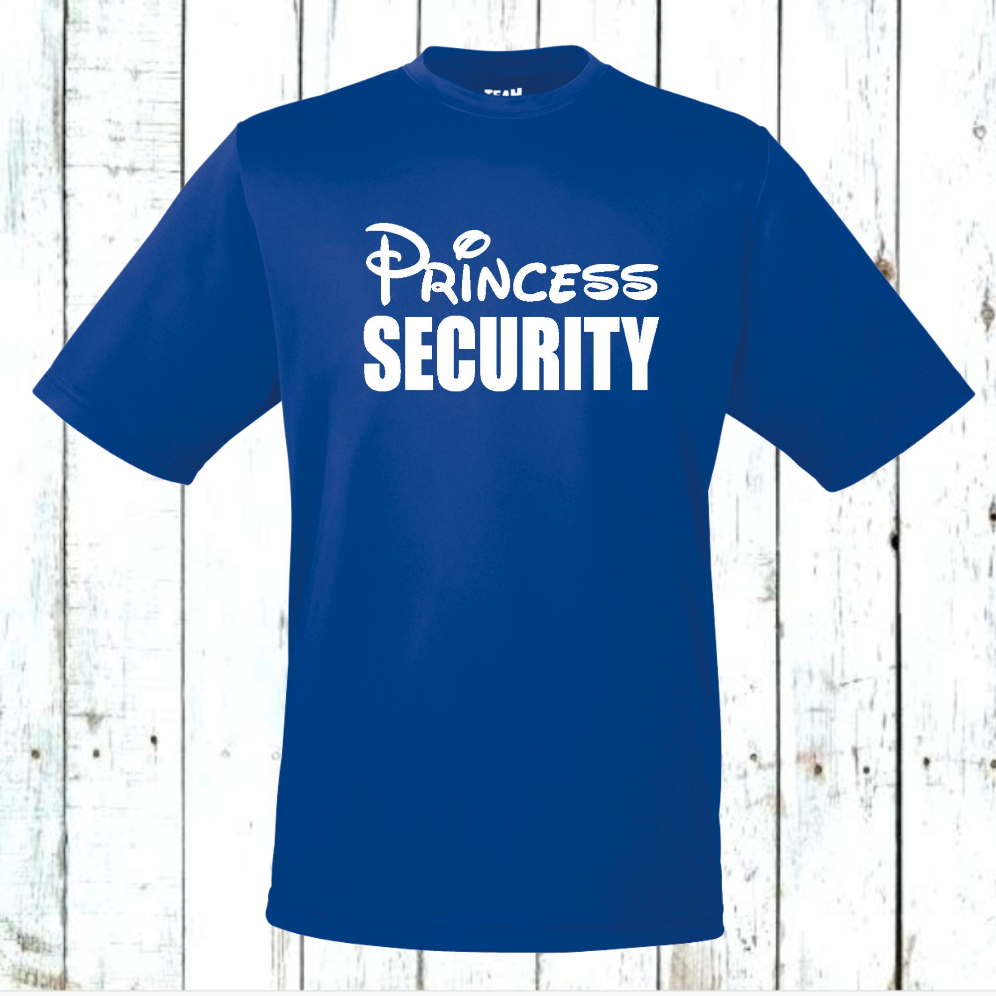 Princess Security DRI FIT Shirt Disney Dad Shirt 100% - Etsy