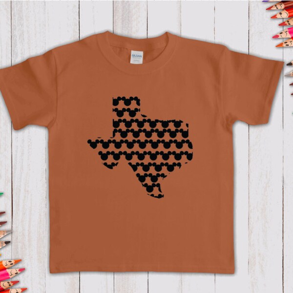 Texas Mickey Mouse Shirt - Etsy
