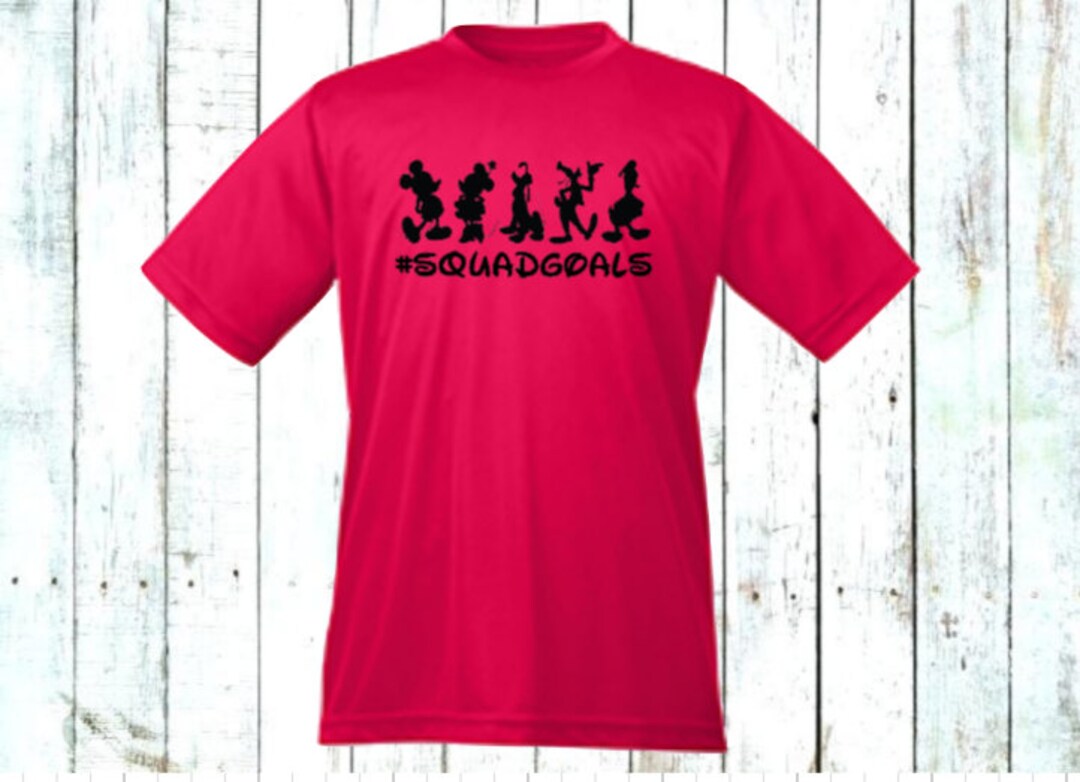 Disney Squadgoals Dri Fit Shirt - Matching Family T-shirt - Mickey and ...