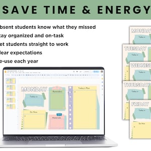 Daily Agenda Slides | Classroom Template | Google Slides | Middle ...