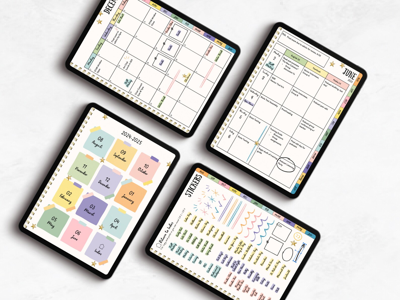 2024-2025 Editable Teacher Planner | Digital and Printable | Google ...