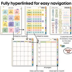 2024-2025 Editable Teacher Planner | Digital and Printable | Google ...