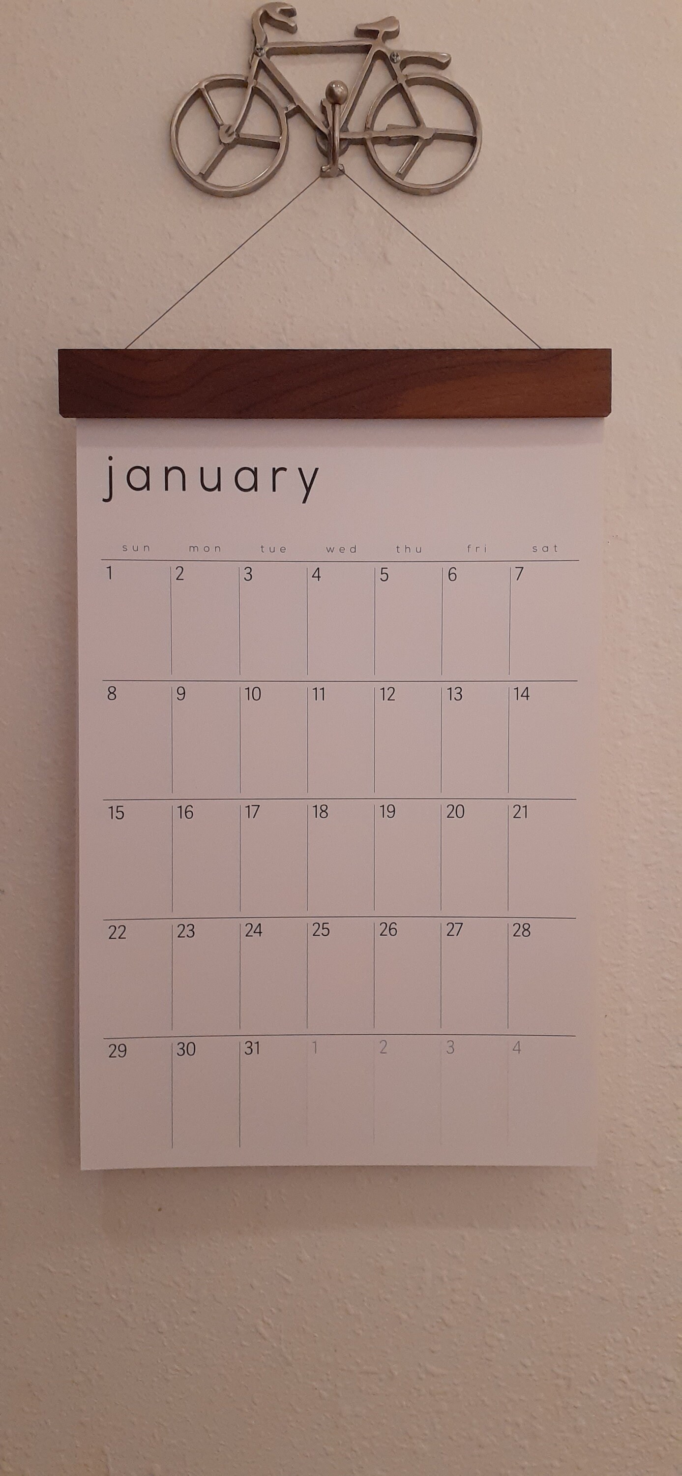 Modern, Elgant, Minimalist, 2023 Calendar. 12x18 Heavy Cardstock ...
