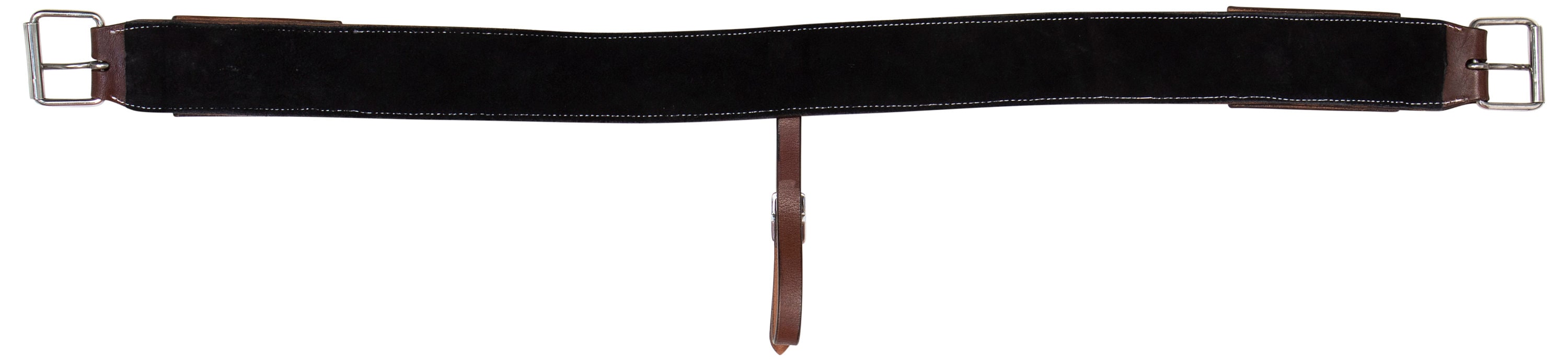 Horse Saddle Back Cinch Western Leather Brown Tooled Flank Bucking ...