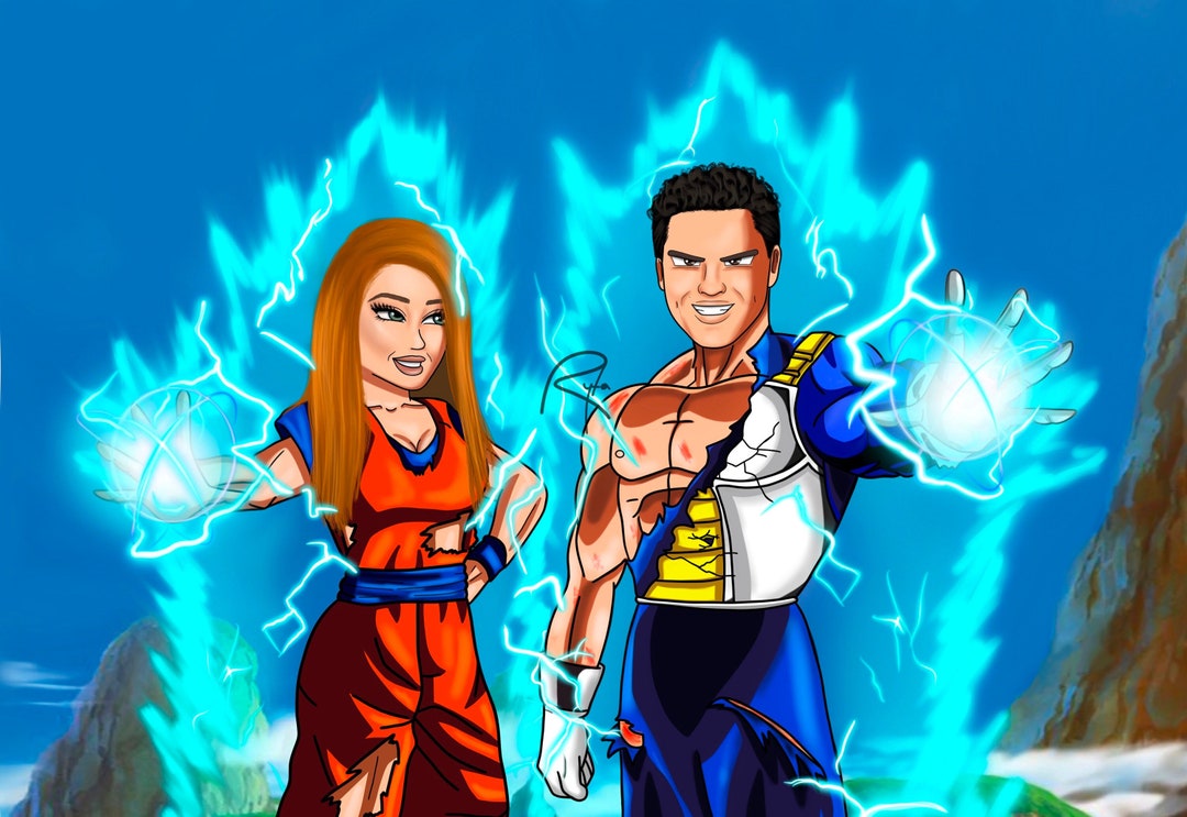 Dragon Ball Z Custom First Father's Day Gift -gift for Him -anniversary ...