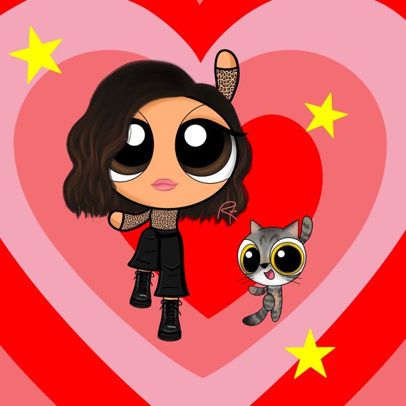 Custom Powerpuff Girls Portrait christmas Day Gift birthday | Etsy