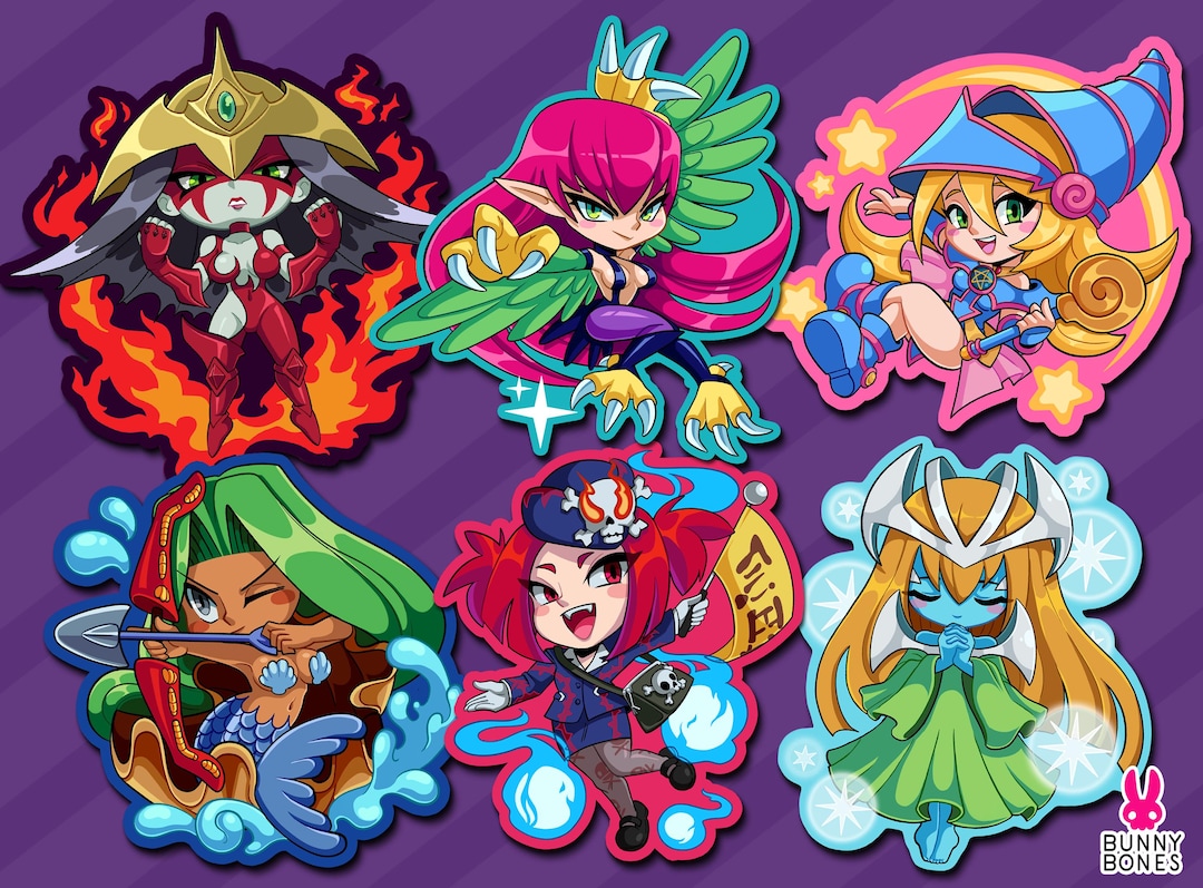 Duel Monsters Vinyl Stickers - Etsy