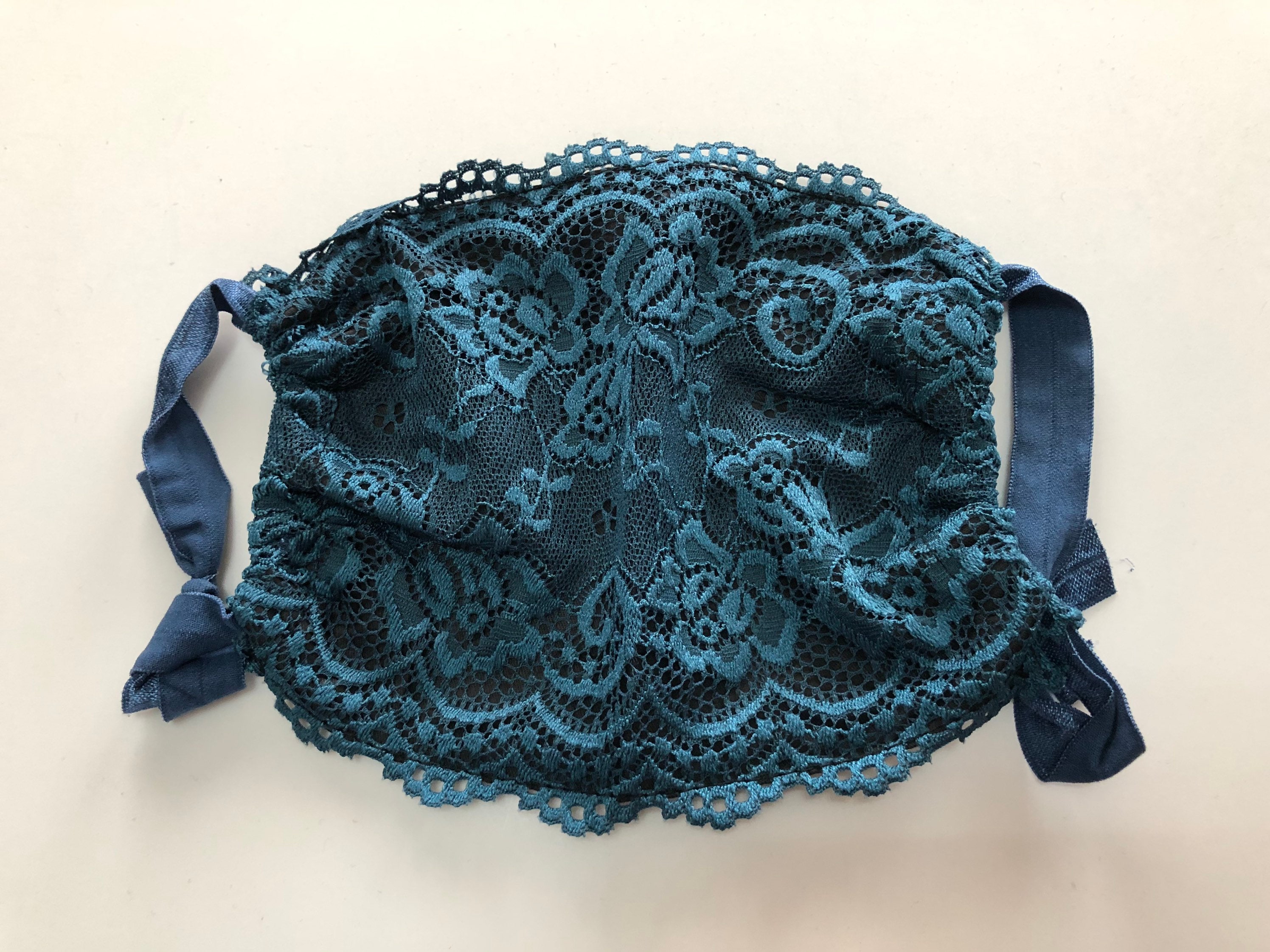 Lace Face Mask Face Protector With Cotton Filter Pocket - Etsy