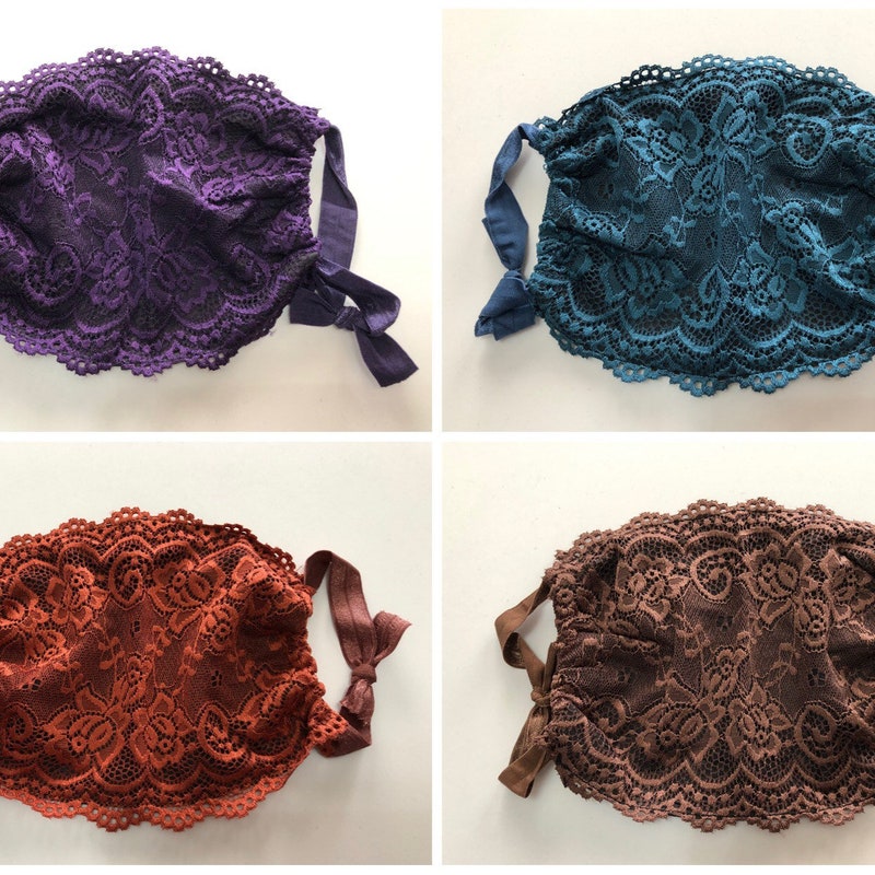 Lace Face Mask - Etsy