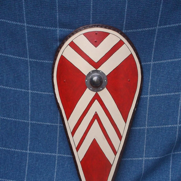 Teardrop Shield Sca - Etsy