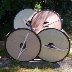 Blank Round Shield, Medieval Knight, Re-enactment Ready Shield - Etsy