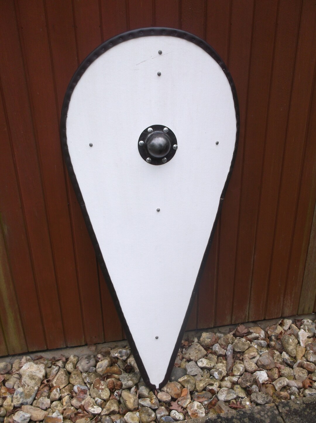 Blank Round Topped Kite Shield: 1066 Re-enactment Ready Medieval Knight ...