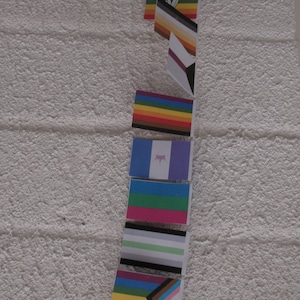 Tiny Rainbow Flags, LGBTQ+ Banners, Pride Flags Bunting, Diversity ...