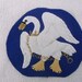 Royal Buckinghamshire Swan Livery Badge Crowned and Chained - Etsy