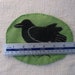Raven Livery Badge Black Bird Patch Hand Sewn Crow - Etsy