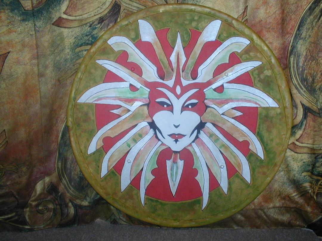 Complex Round Shield, Knights Shield, Re-enactment, Combat Ready, Early ...