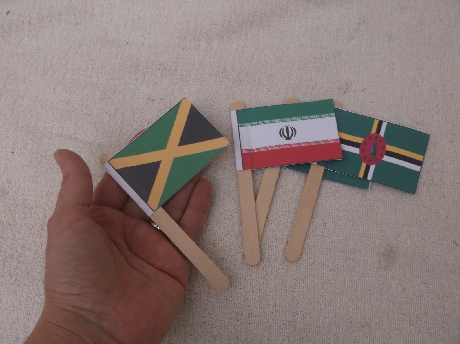 Lollipop Stick Flags Cake Topper Flags National Flags - Etsy