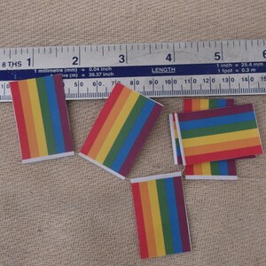 Tiny Rainbow Flags, LGBTQ+ Banners, Pride Flags Bunting, Diversity ...