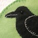 Raven Livery Badge Black Bird Patch Hand Sewn Crow - Etsy