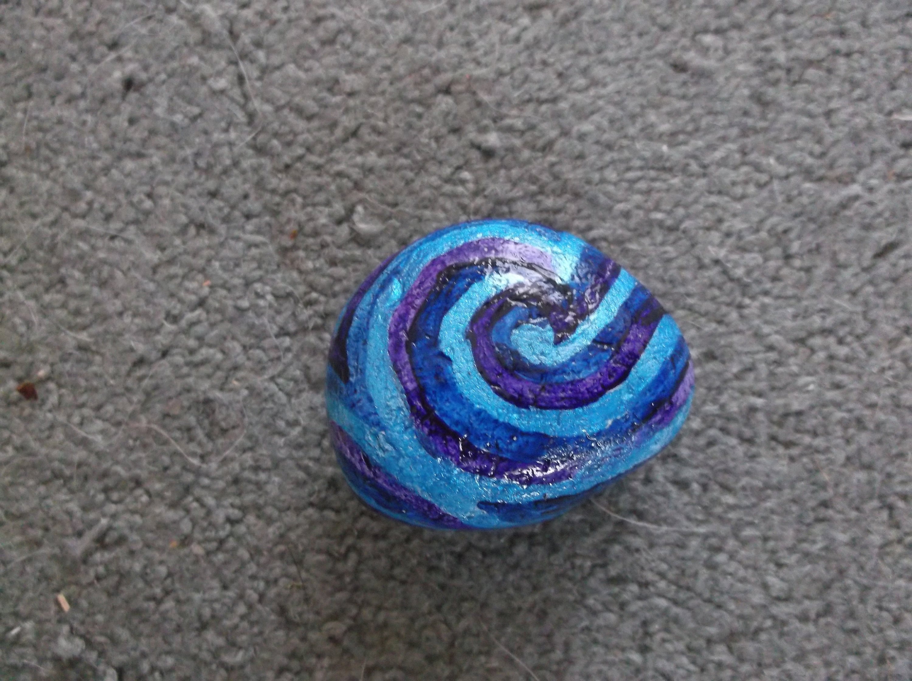 Swirly rocks decorated pebbles rainbow stones unicorn poo | Etsy