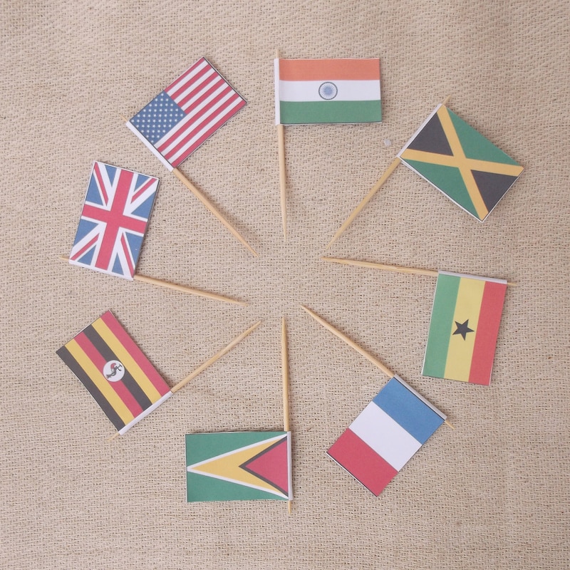 Mini Island Flags - Etsy UK