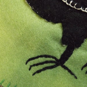 Raven Livery Badge, Black Bird Patch, Hand Sewn Crow - Etsy