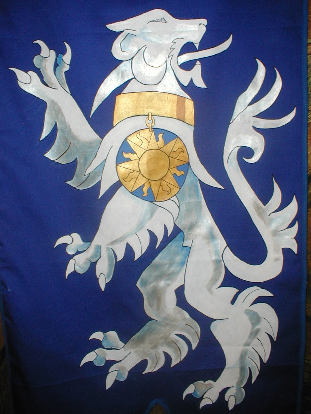 Custom Medieval Gonfalon: Hand-painted Heraldic Banner - Etsy