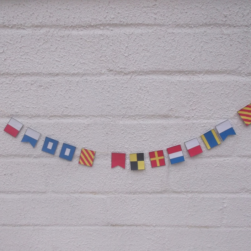 Maritime Flag Bunting - Etsy UK