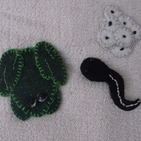 Frog and Tadpole Fabric - Etsy