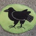 Raven Livery Badge Black Bird Patch Hand Sewn Crow - Etsy