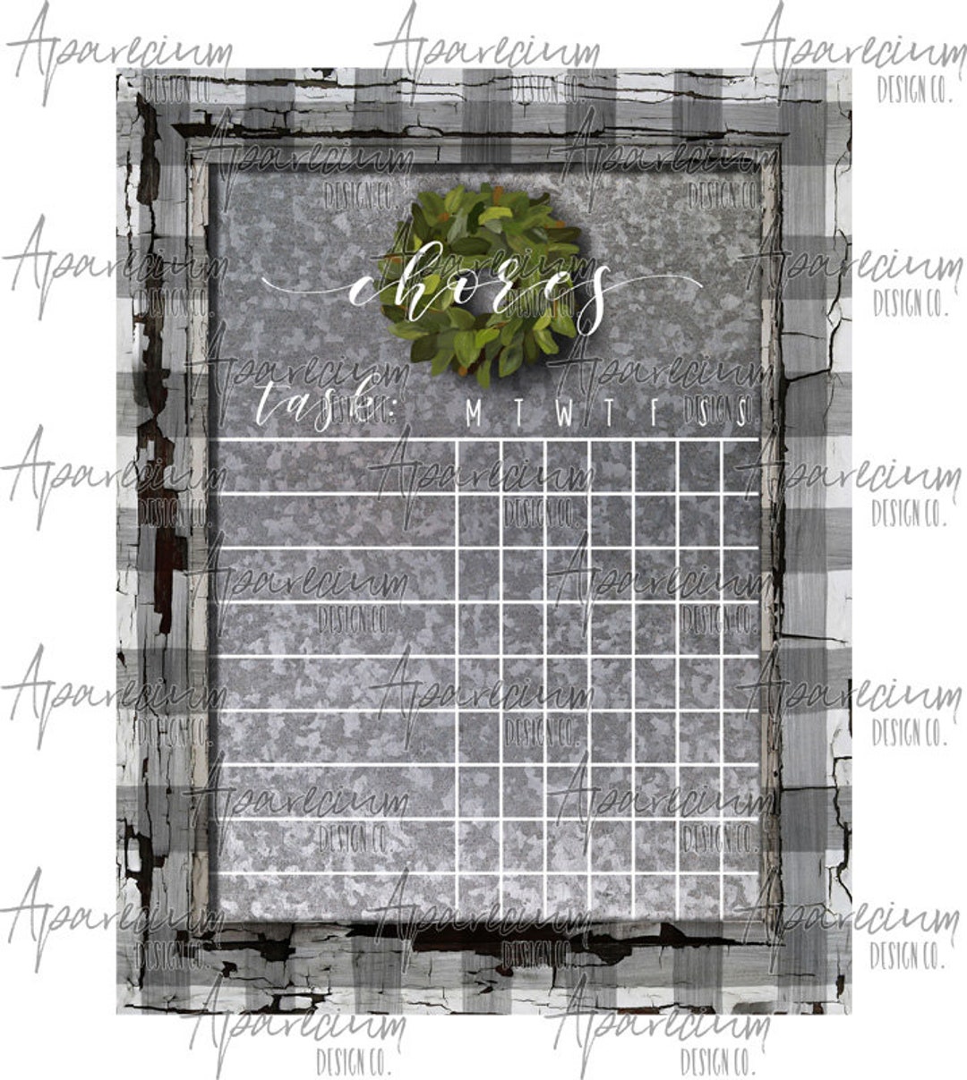 White Buffalo Plaid Wooden Frame Corrugated Tin Farmhouse Magnolia ...