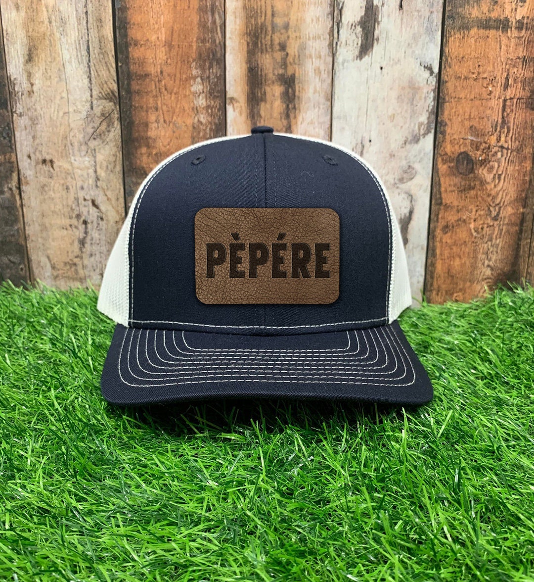 DIGITAL FILE Pèpére Leather Look Patch Sublimation Design - Etsy