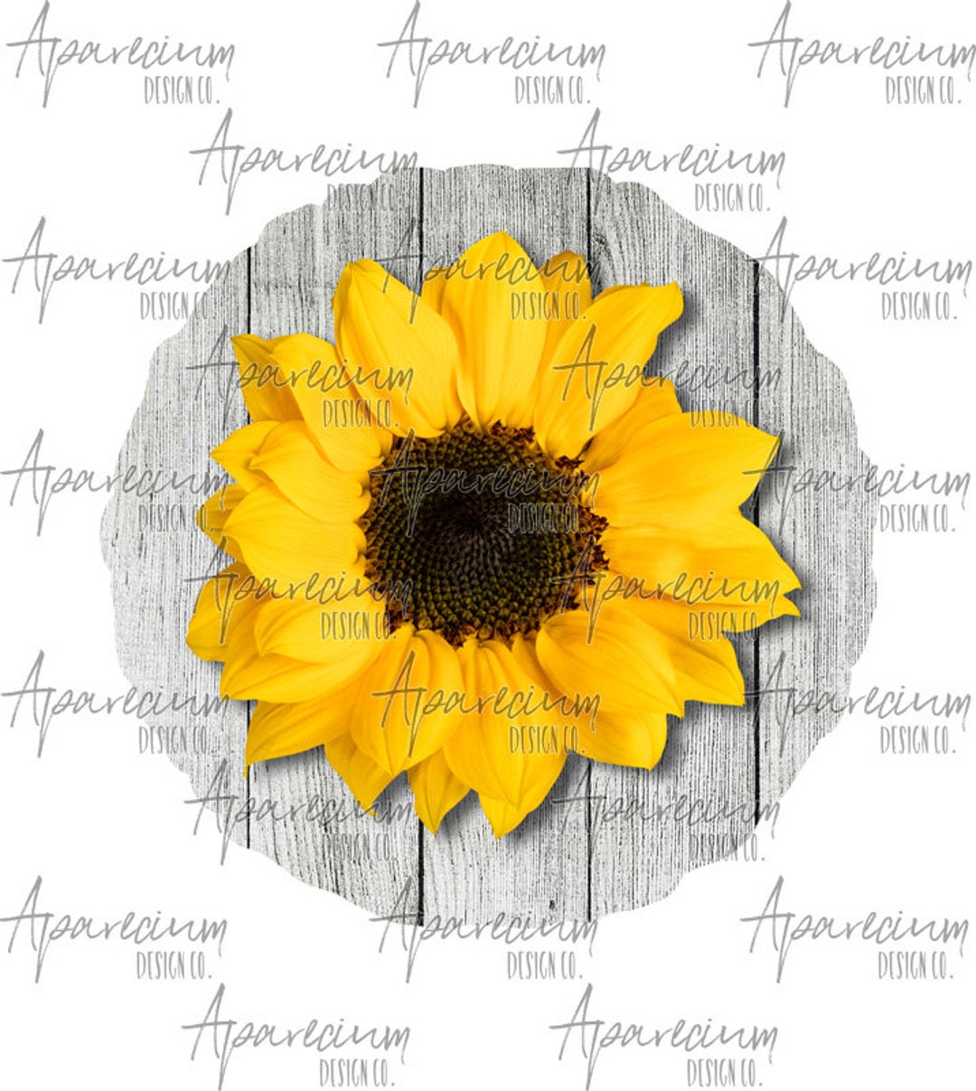 DIGITAL FILE Farmhouse Sunflower Add on for Monthly HOME Wooden Frame ...