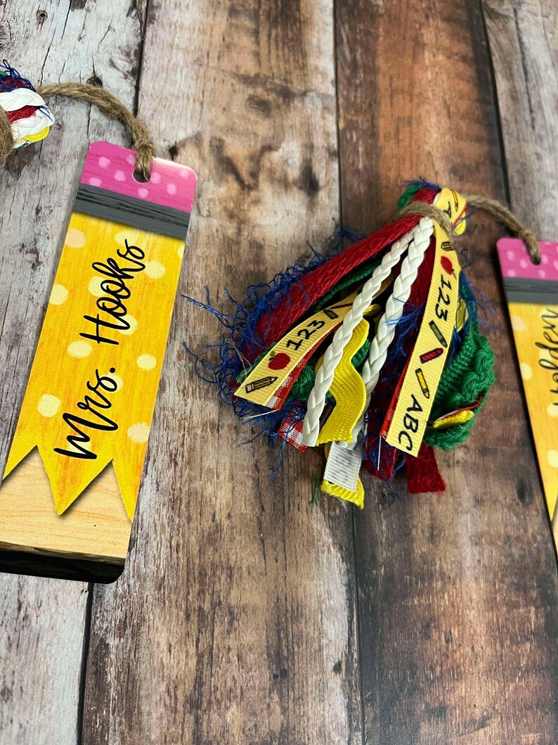 DIGITAL FILE Polka Dot Pencil Bookmark Sublimation Design - Etsy