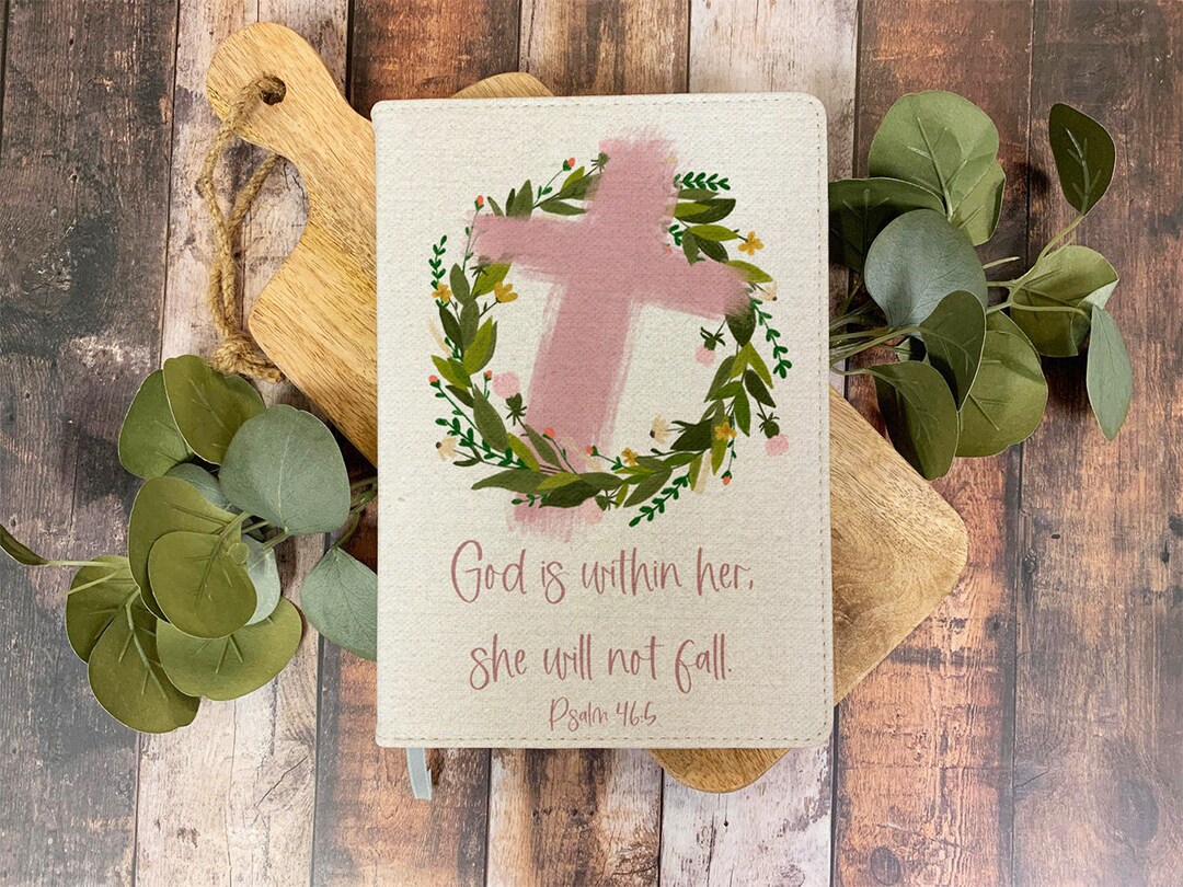 DIGITAL FILE Floral Cross Notebook Journal Sublimation Design - Etsy