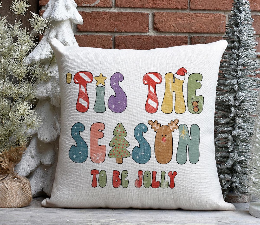 DIGITAL FILE Retro 'tis the Season Christmas Sublimation Design - Etsy
