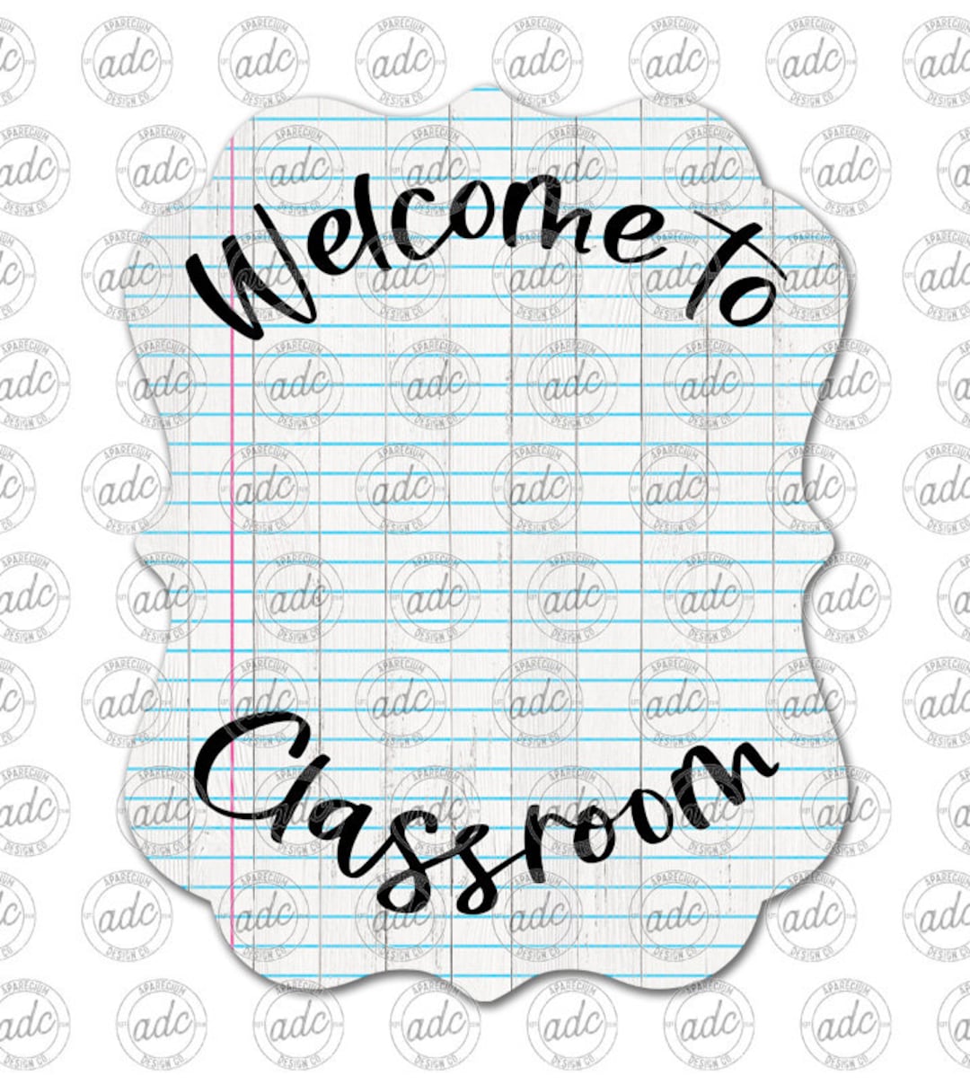 Seasonal Teacher Classroom Board Sublimation Design Template BOARD ONLY ...