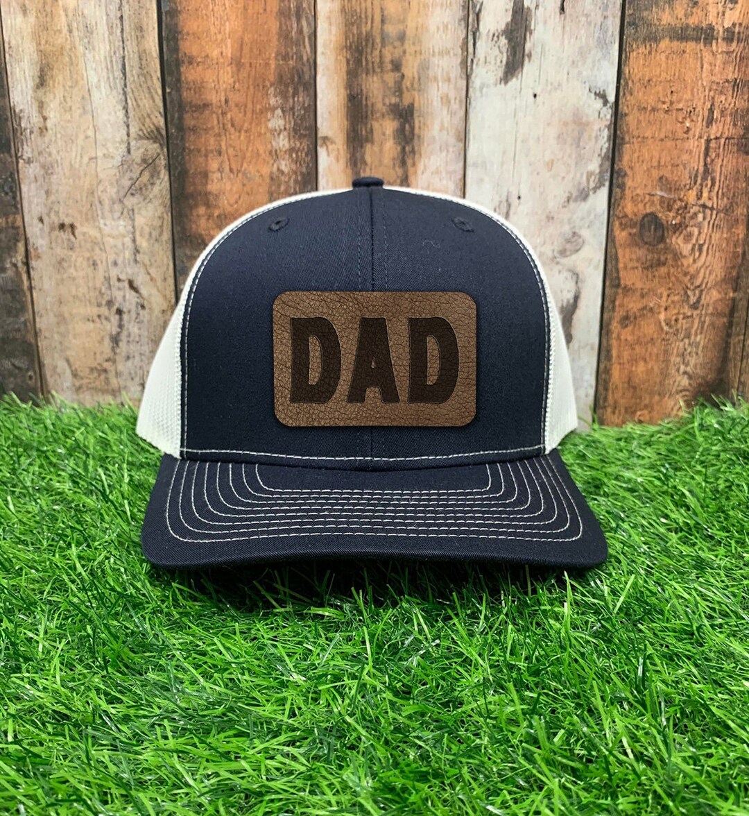 DIGITAL FILE Dad Leather Look Patch Sublimation Design - Etsy