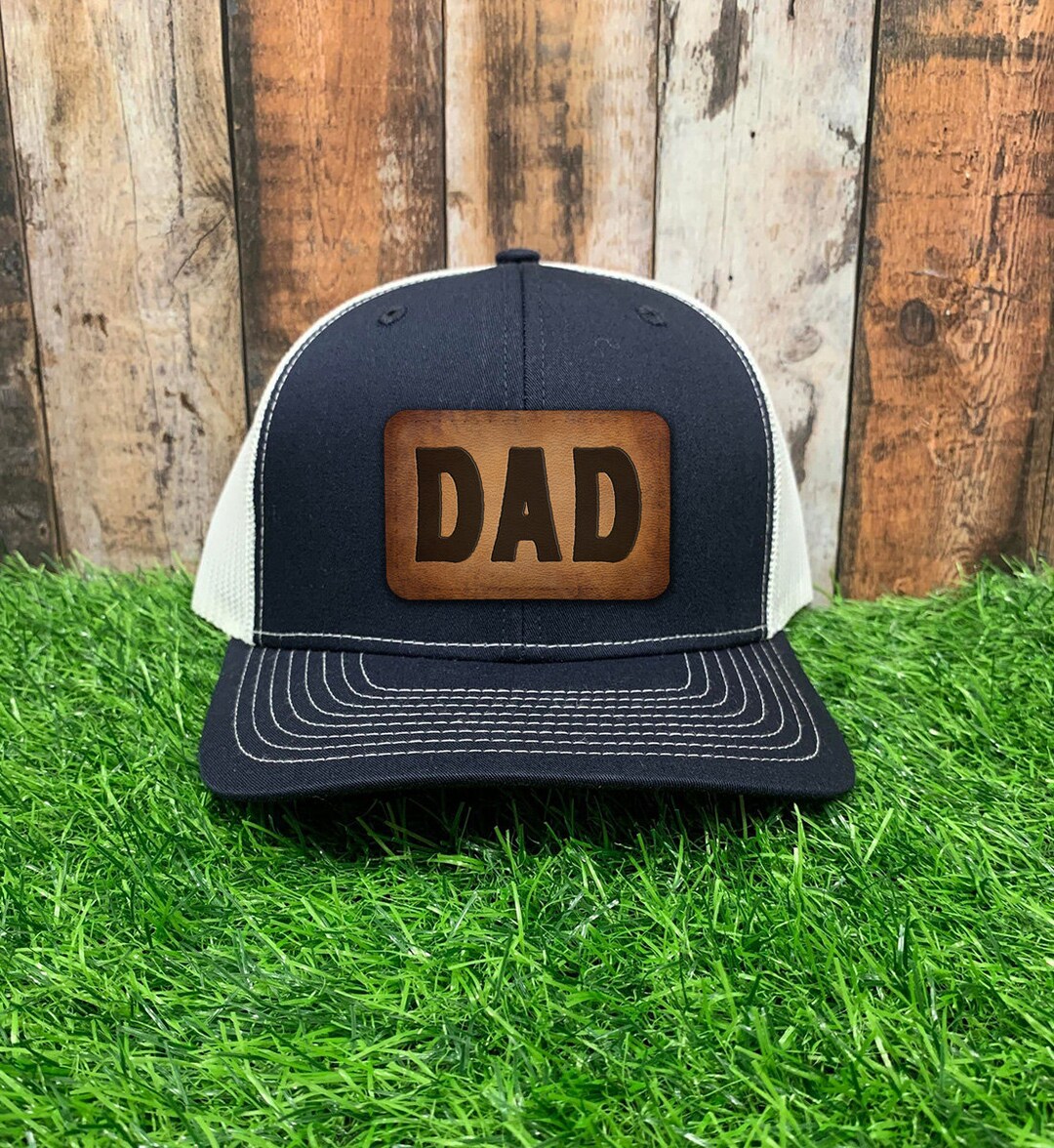 DIGITAL FILE Dad Leather Look Patch Sublimation Design - Etsy