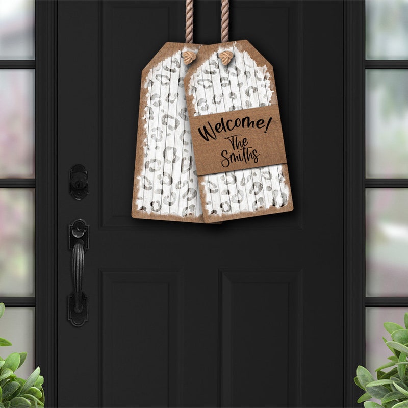 Wood Door Tags - Etsy