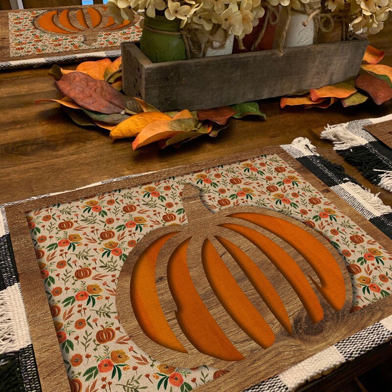 Thanksgiving Placemat - Etsy