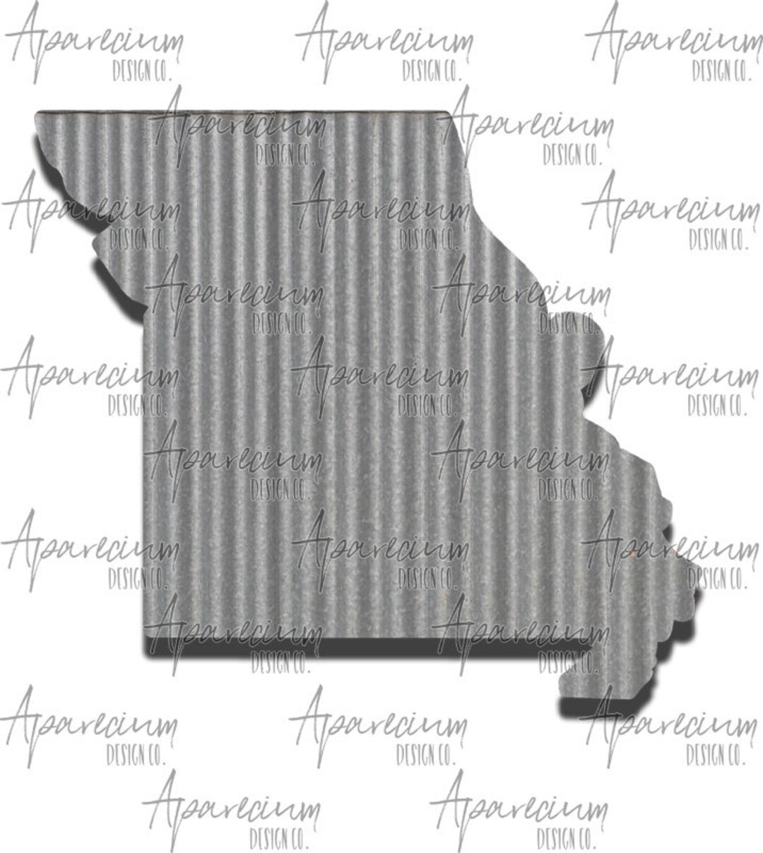 Tin Missouri State Add on for Wooden Framed HOME American Flag Dry ...