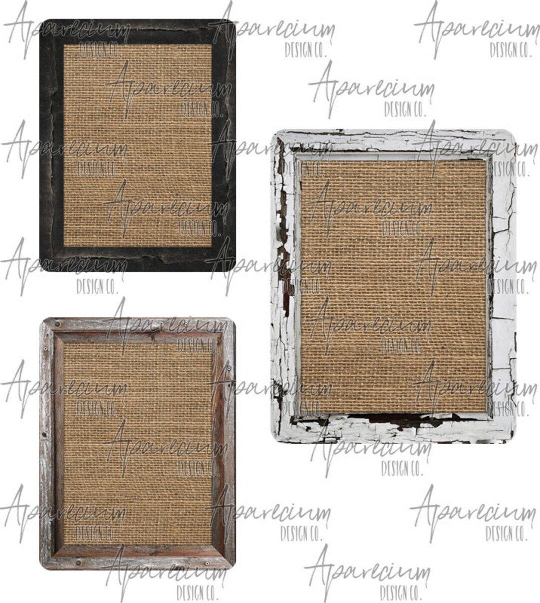 DIGITAL FILE Wood Frame With Burlap Sublimation Design Bundle - Etsy