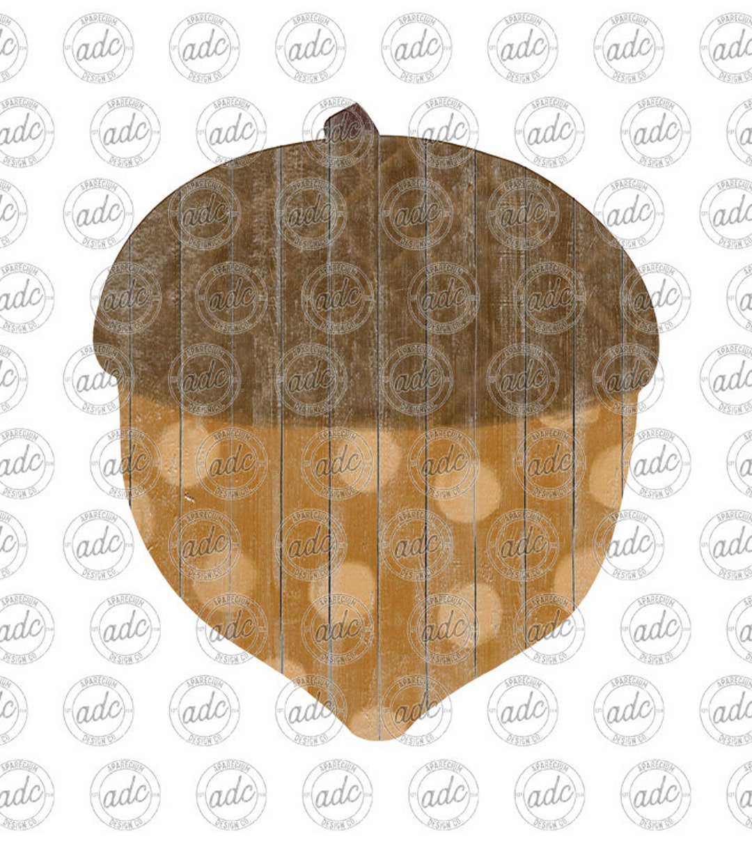 DIGITAL FILE Seasonal Home Board Acorn Attachment Sublimation Design ...