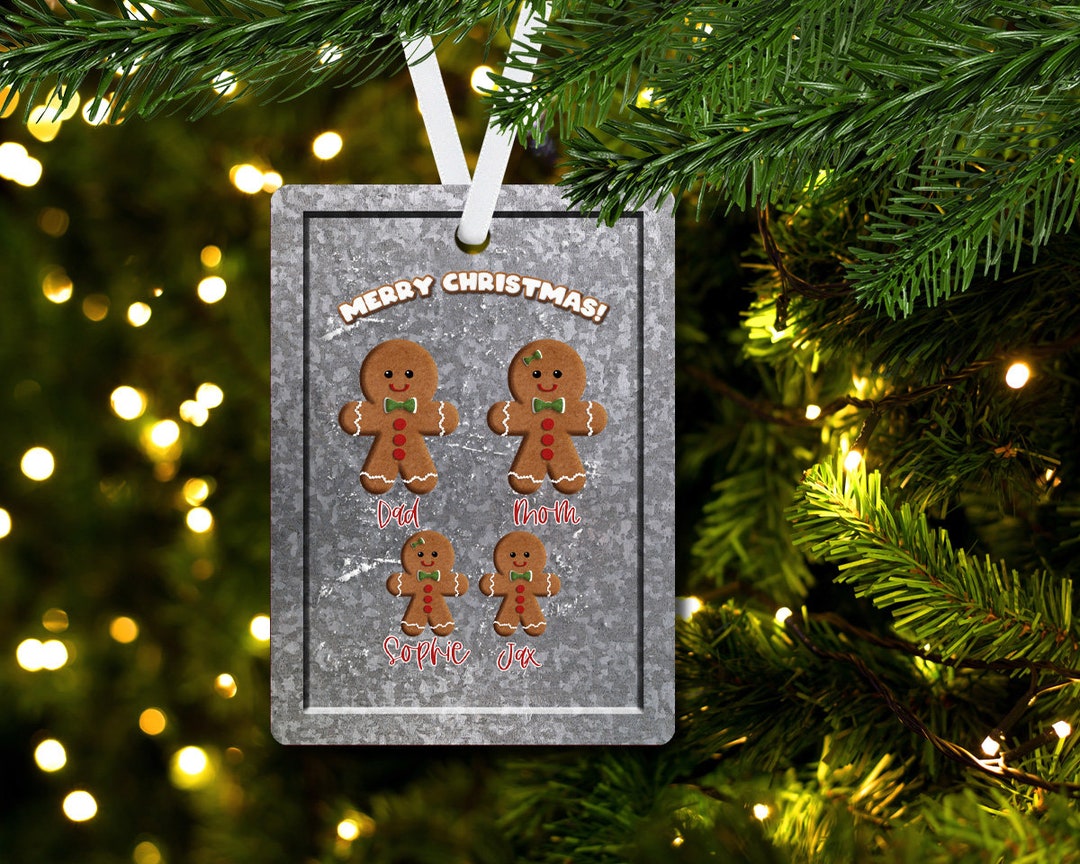 DIGITAL FILE Build Your Own Gingerbread Cookie Baking Sheet Rectangle ...