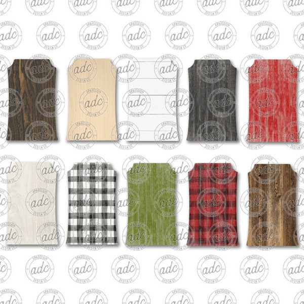 Stocking Name Tag - Etsy