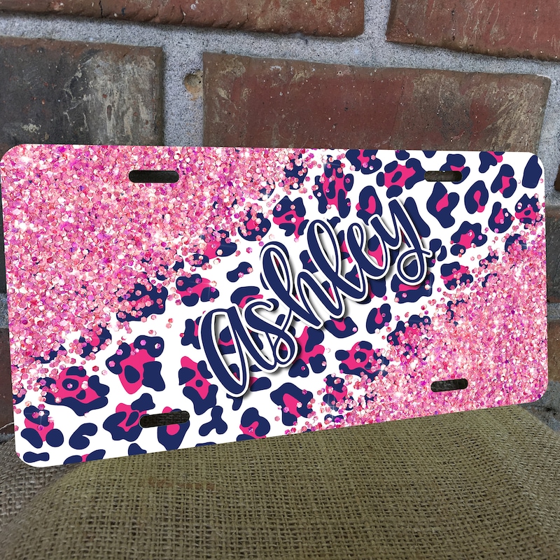 Pink and Blue Plates - Etsy